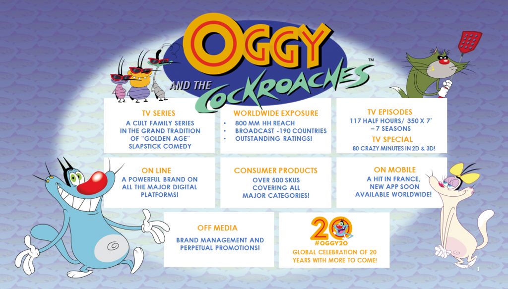 Xilam Secures Three New Agents For Oggy The Cockroaches Licensing